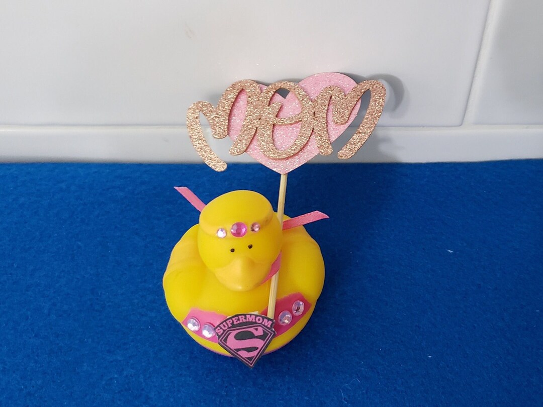 Supermom Rubber Ducky Happy Mother's Day - Etsy