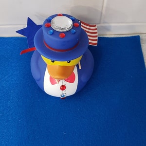 Rubber Ducks Uncle Sam Patriotic Red White & Blue Ducks Election Day - Etsy