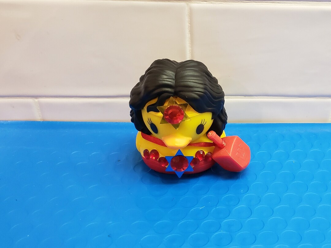 Wonder Woman Hanukkah Rubber Ducks Gal Gadot 2.5 Inches New - Etsy
