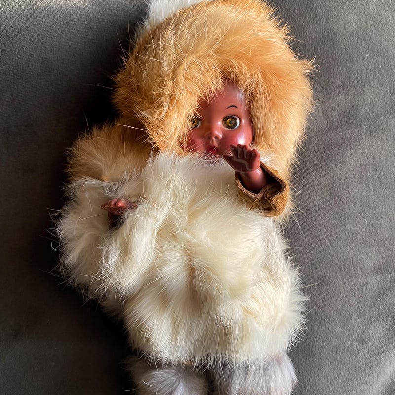 Vintage Baby Eskimo Dolls - Etsy