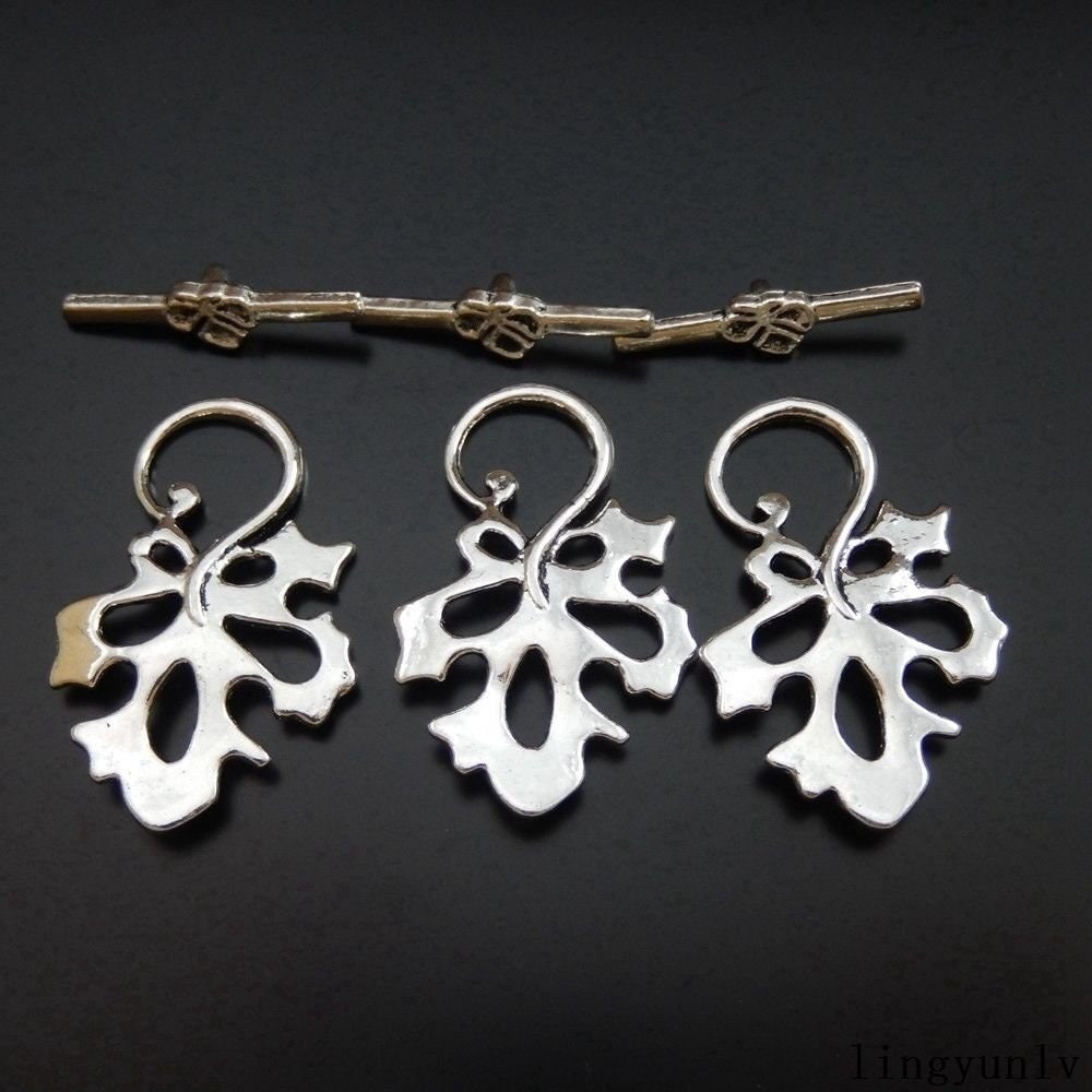 Leaf Clasps for Your Hand Made Necklace Toggle Clasp Excellent Design ...
