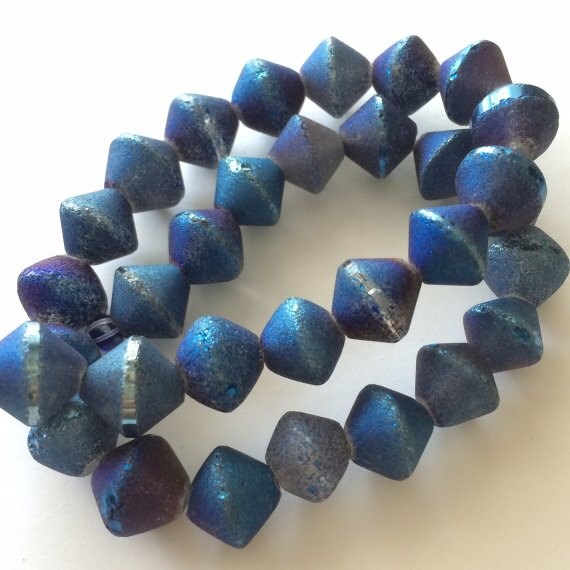 Purple High quality shimmering beads . for jewelry making. | Etsy