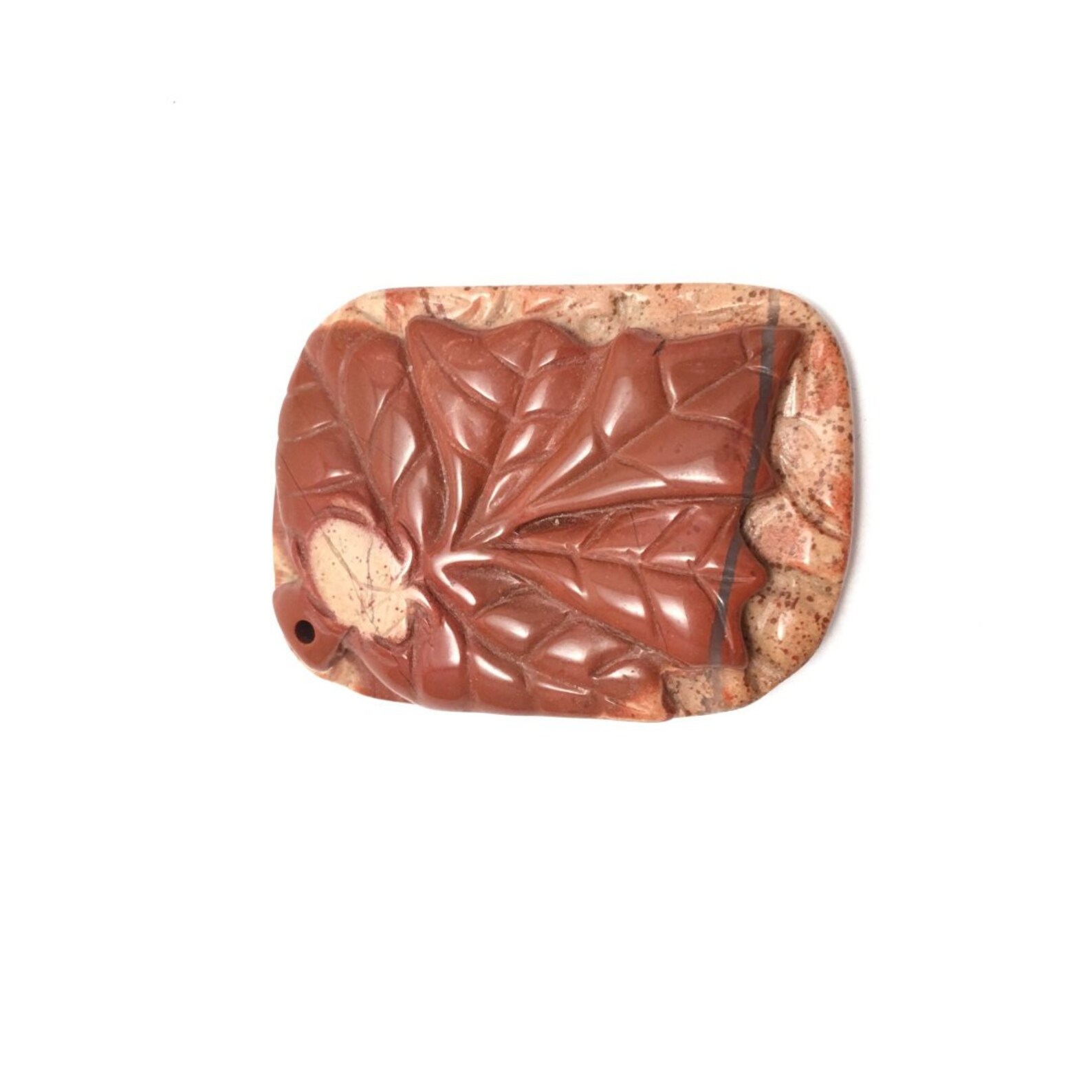 Sunset Mookaite Pendant. Beautiful Large Hand Carved Pendant. Excellent ...