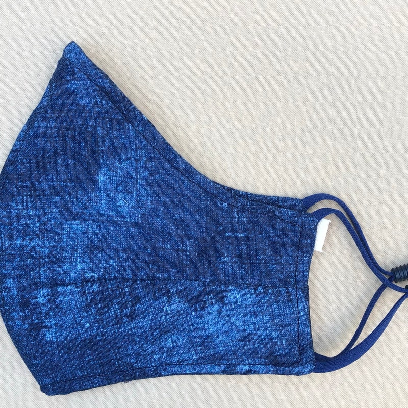 Denim Face Mask - Etsy