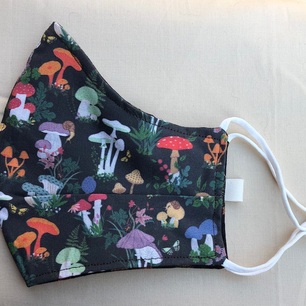 Mushroom Face Mask - Etsy