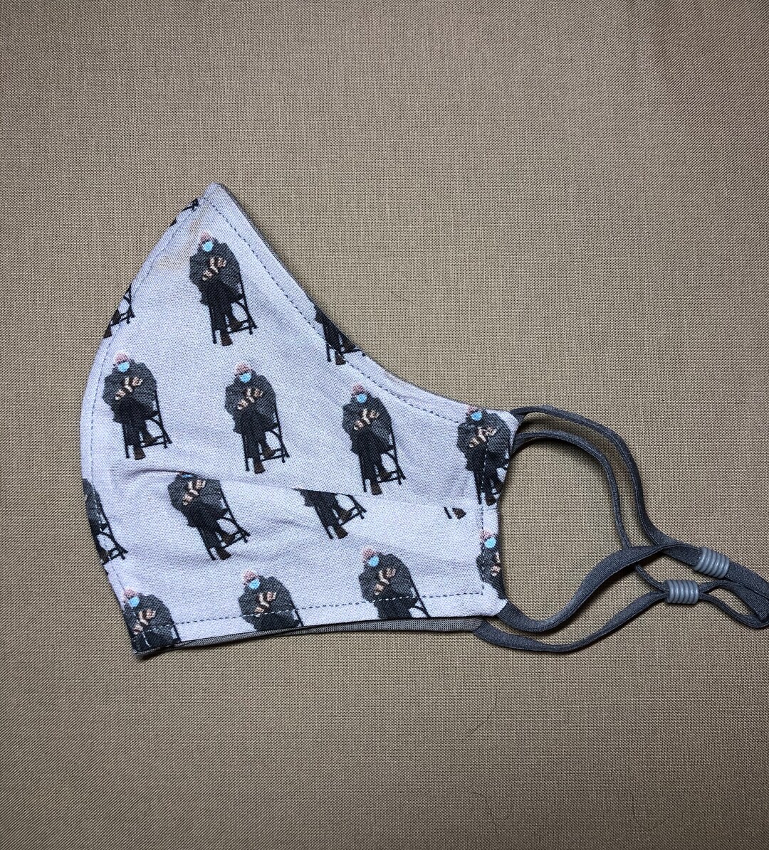 Bernie Sanders Inauguration Meme Face Mask - Etsy