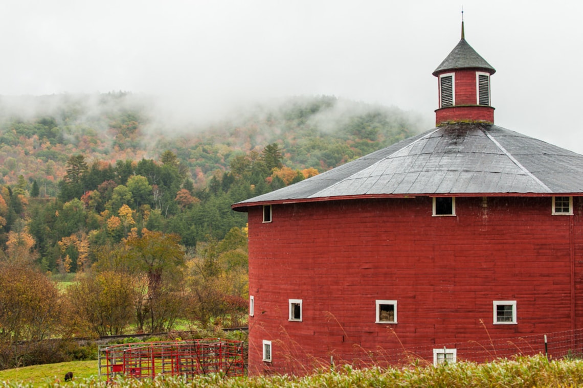 The Round Barn - Nature Photography, Landscape Photography, Fall ...