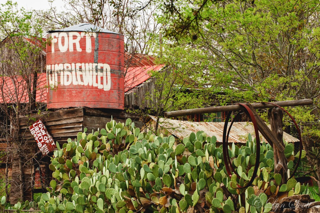 Fort Tumbleweed, Landscape Photography, Texas, Hill Country, Western ...
