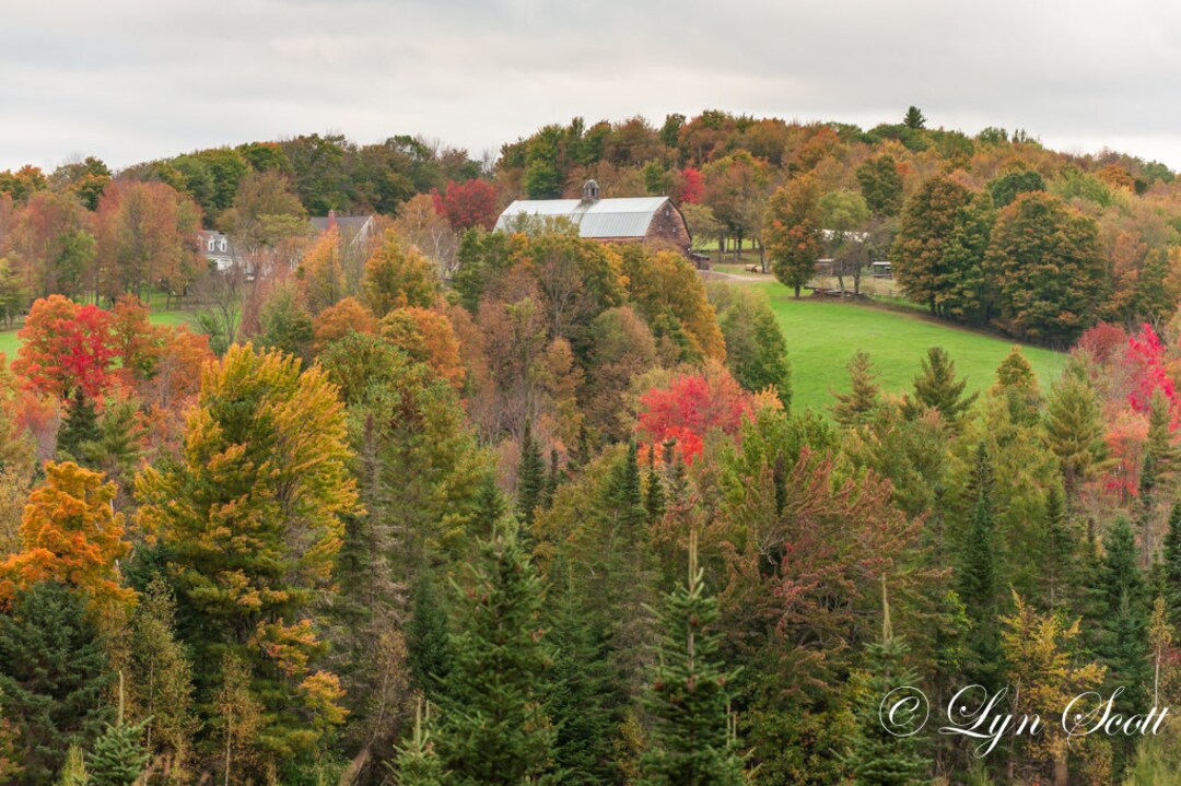 Barn on the Hill - Nature, Landscape Photography, Fall, Autumn, Barn ...