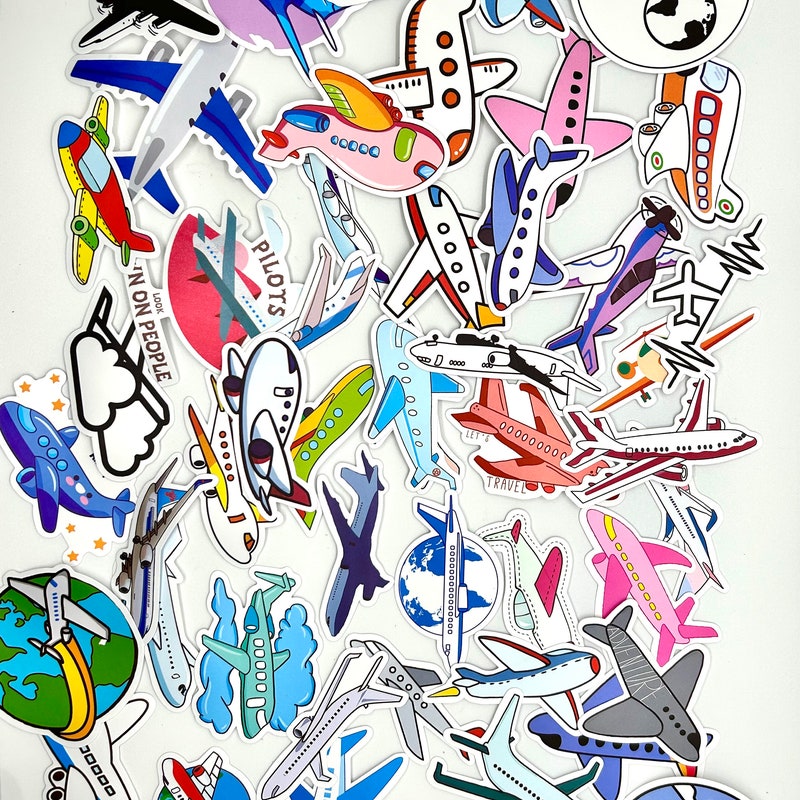 Airplane Decals - Etsy