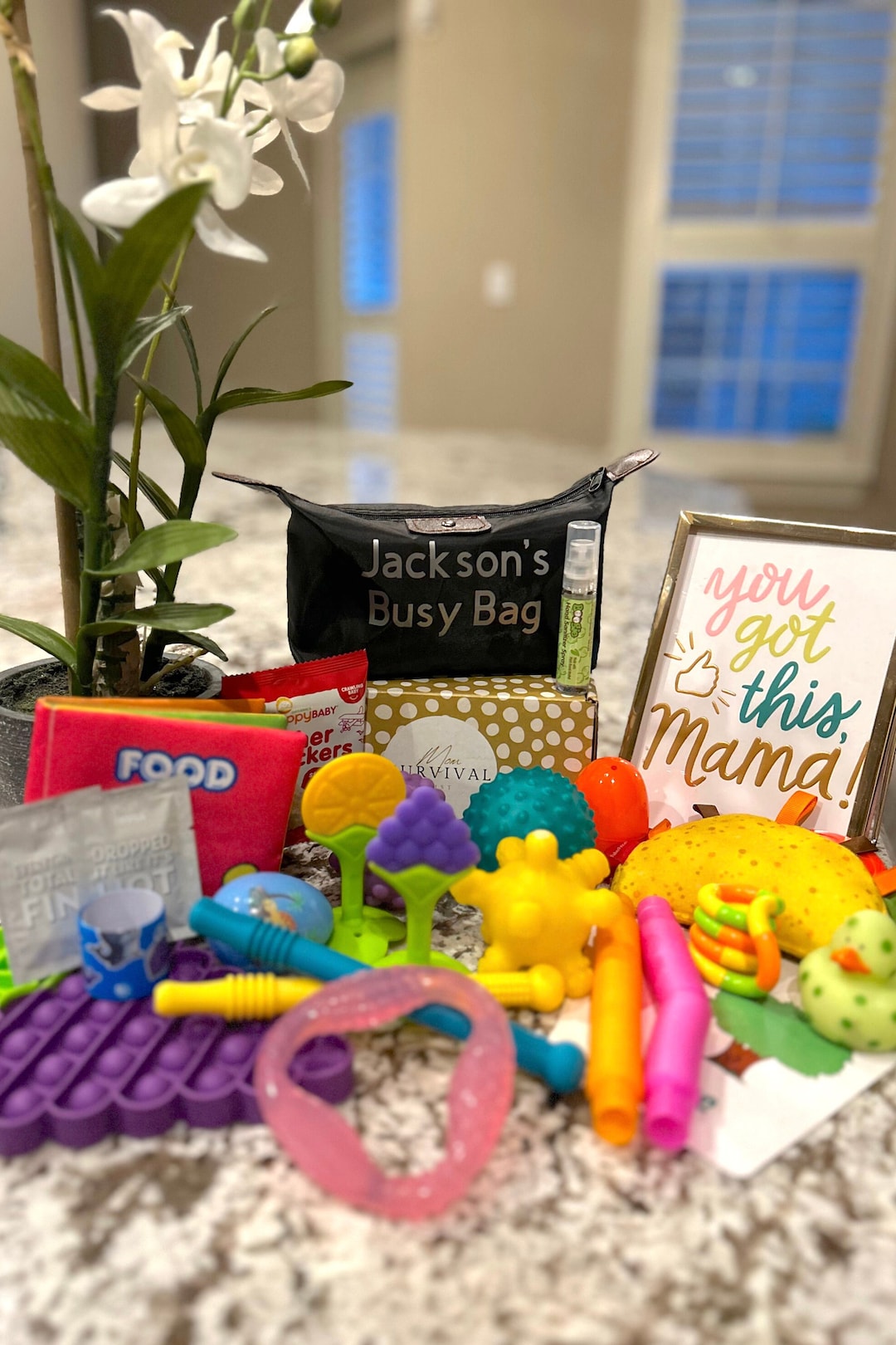 BABY Busy Bag Baby Toy Toddler Activity Kid Gift Busy Baby Mom Survival ...