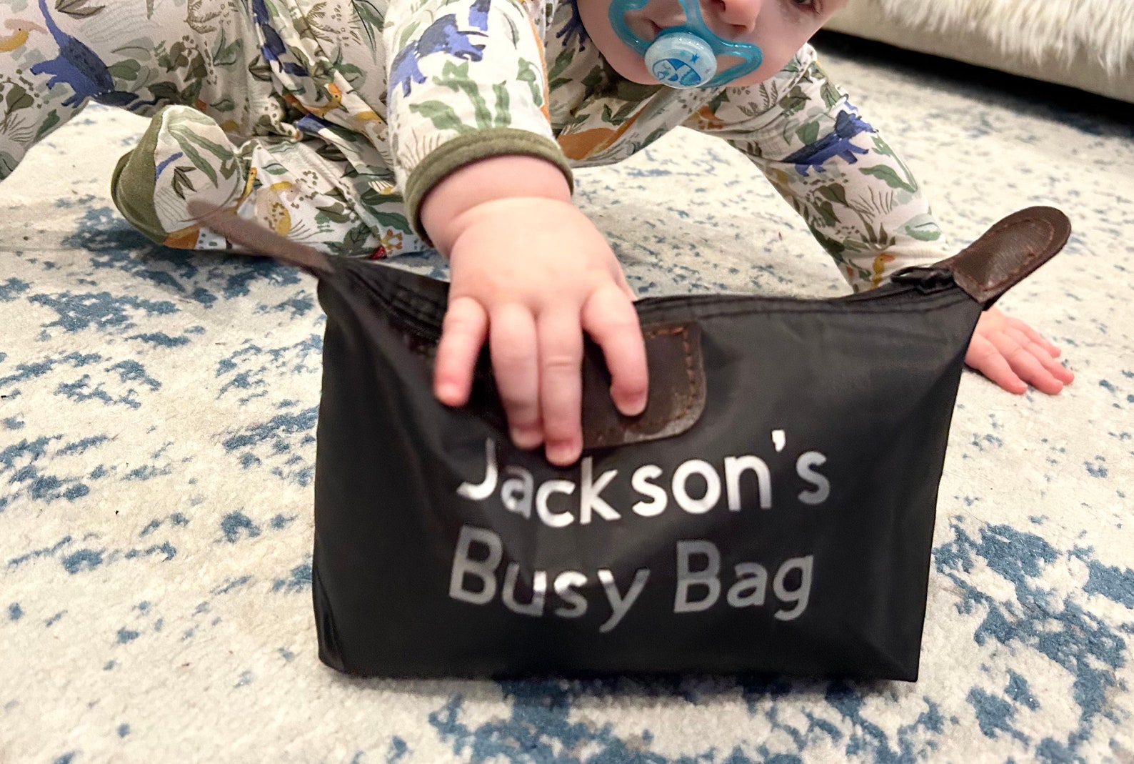 BABY Busy Bag Baby Toy Toddler Activity Kid Gift Busy Baby Mom Survival ...