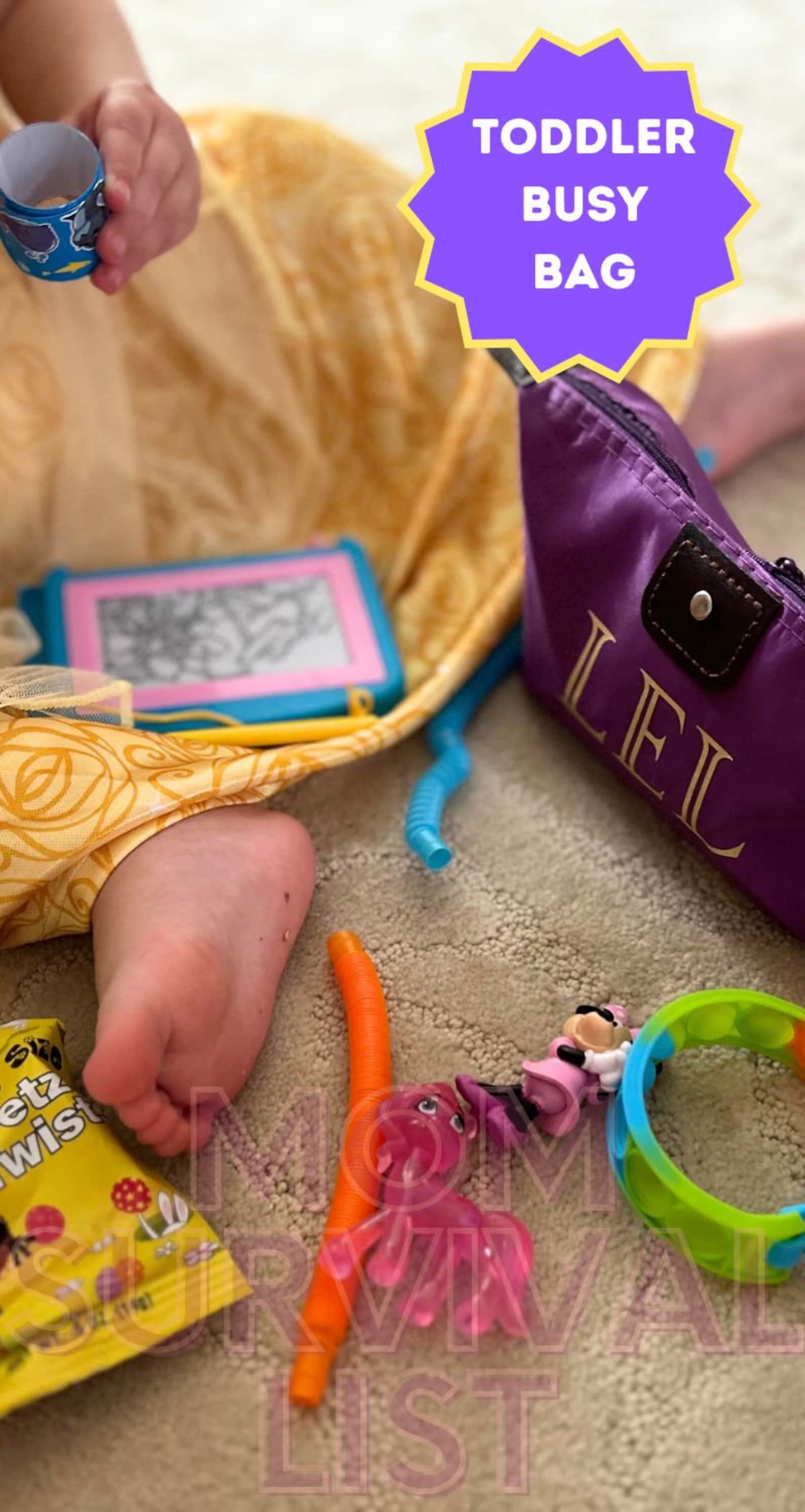 Toddler Busy Bag Baby Toy Activity Kid Gift Busy Baby Mom Survival ...