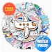 10+ Airplane Waterproof Vinyl Sticker Aviation Fun for Kid Cartoon ...