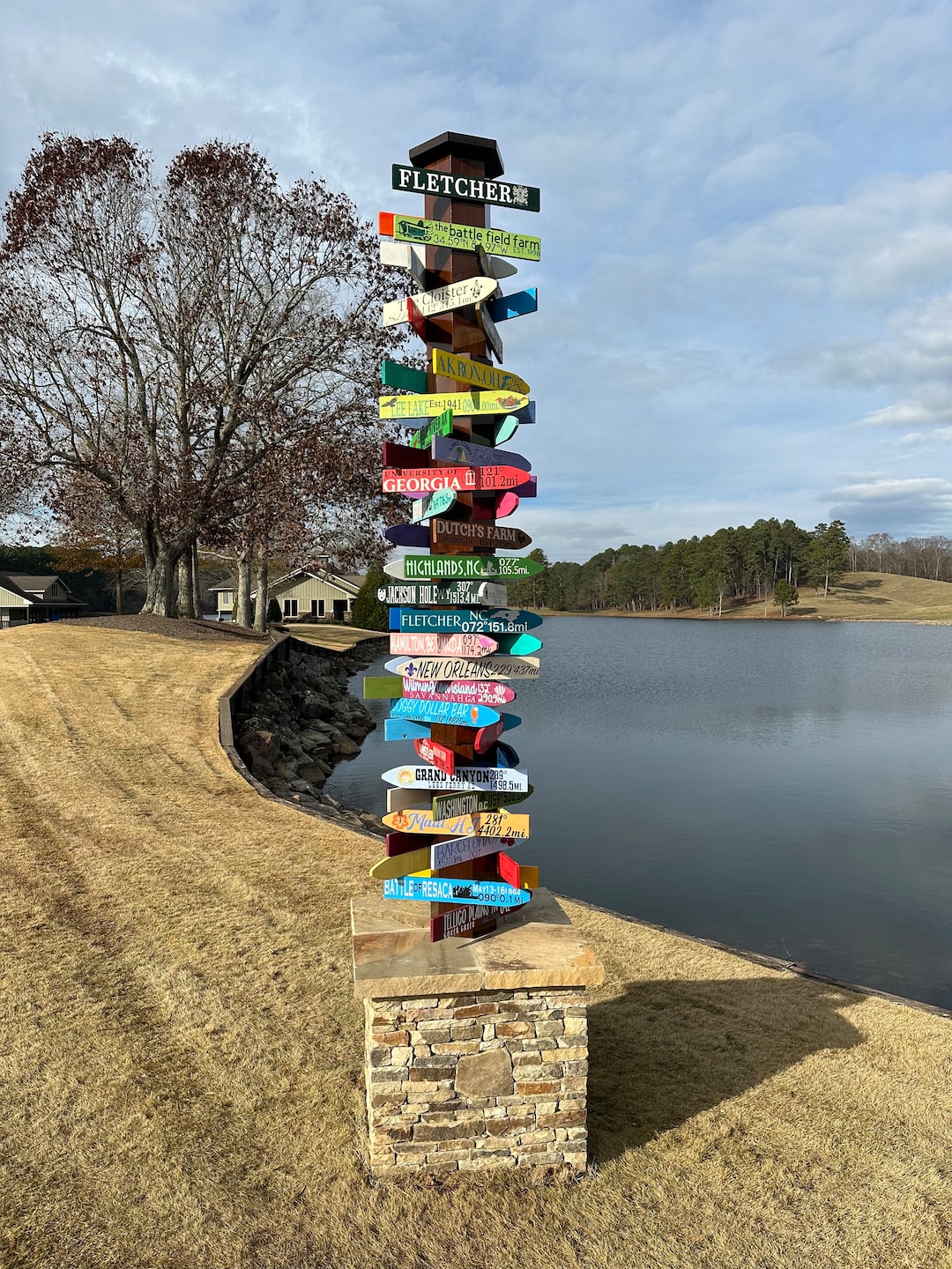 Custom Destination Mile Marker Signs – Personalized Just for You! - Etsy