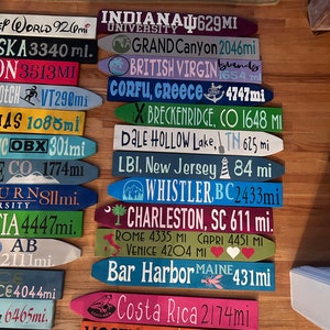 Directional College Signs, Destination Signs Personalized College Logos ...