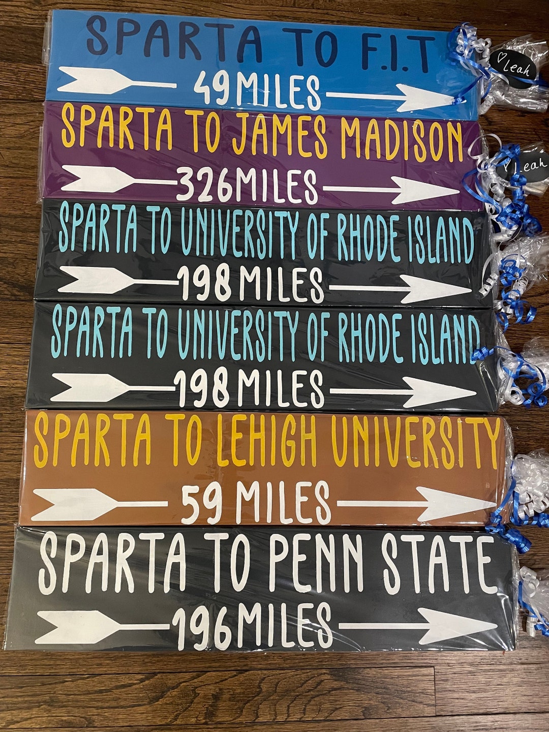 College Wood Signs Personalized! - Etsy