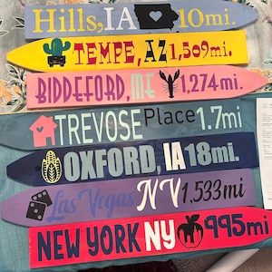 Directional College Signs, Destination Signs Personalized College Logos ...