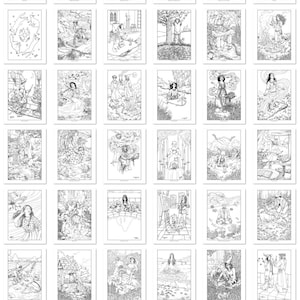 Everyday Witch Oracle Coloring Book! - LIMITED QUANTITY! - Etsy