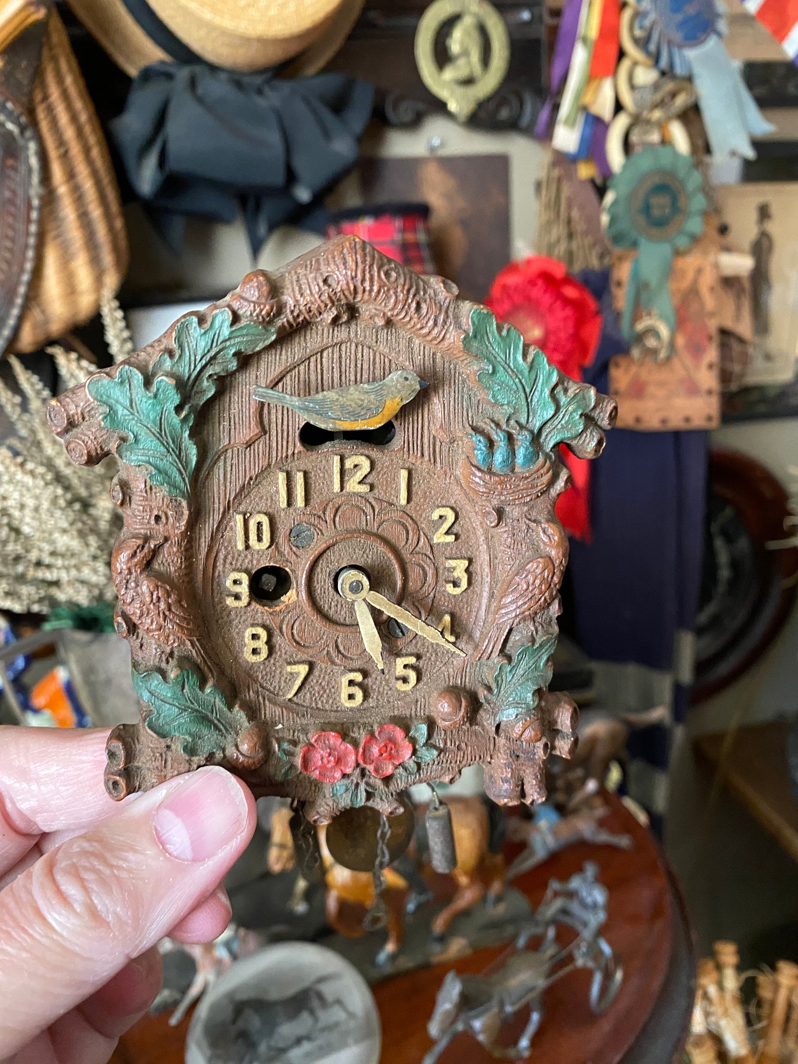 August Keebler Miniature Cuckoo Clock 1930s - Etsy