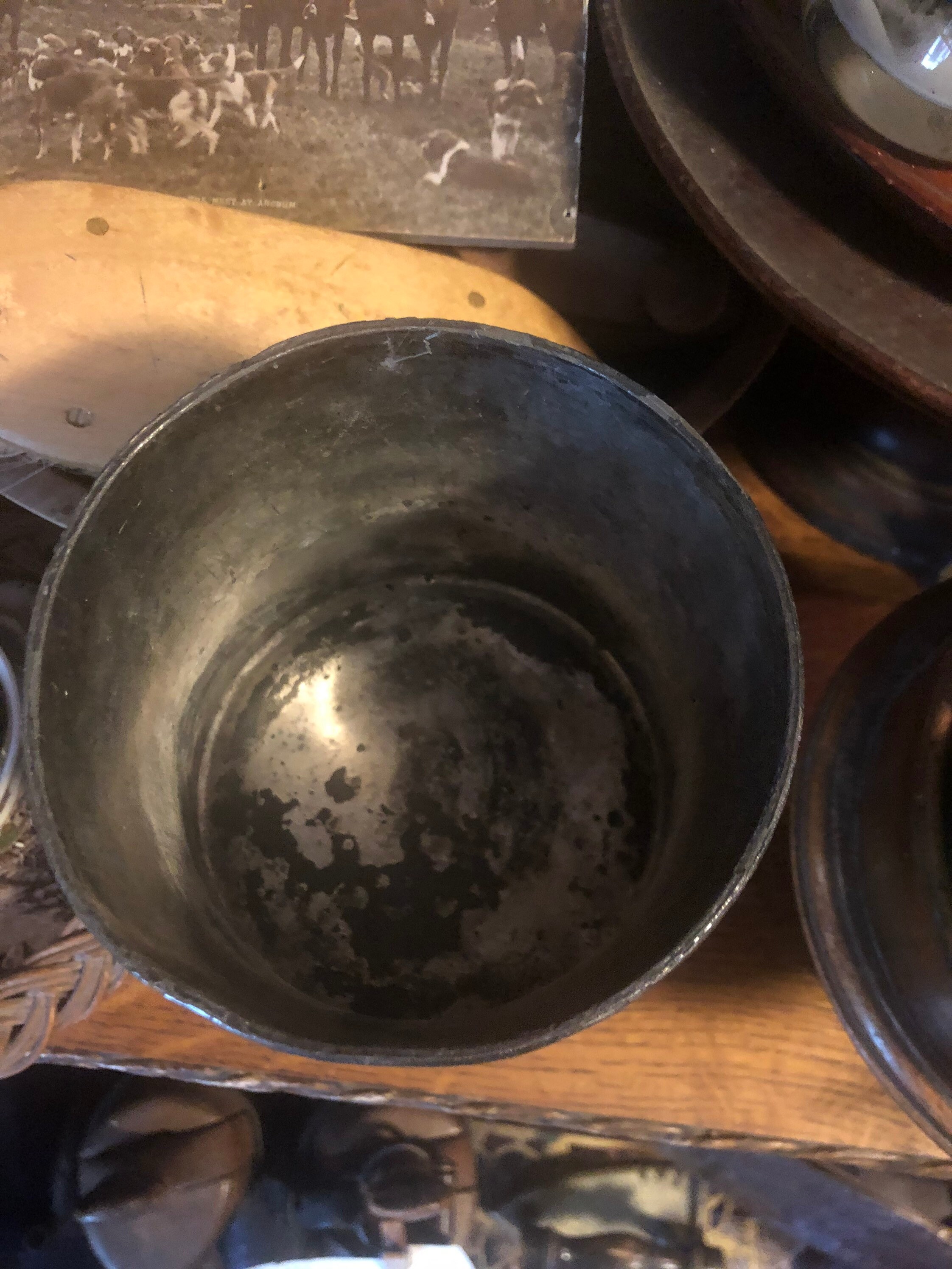 Fabulous Chippy Silver Plate Tobacco Containerthe Barbour Silver ...
