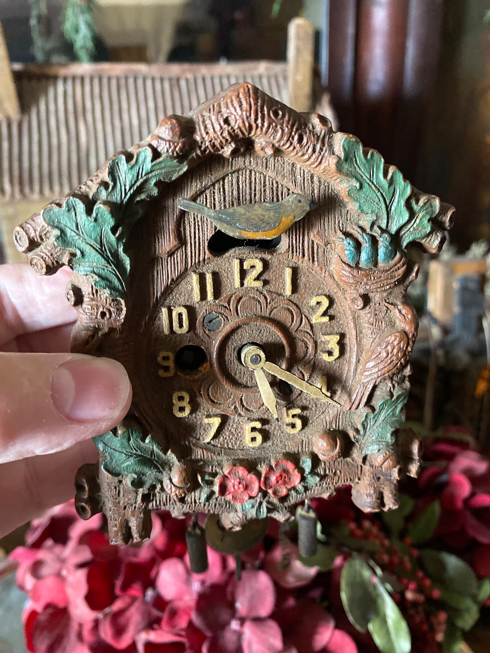 August Keebler Miniature Cuckoo Clock 1930s - Etsy