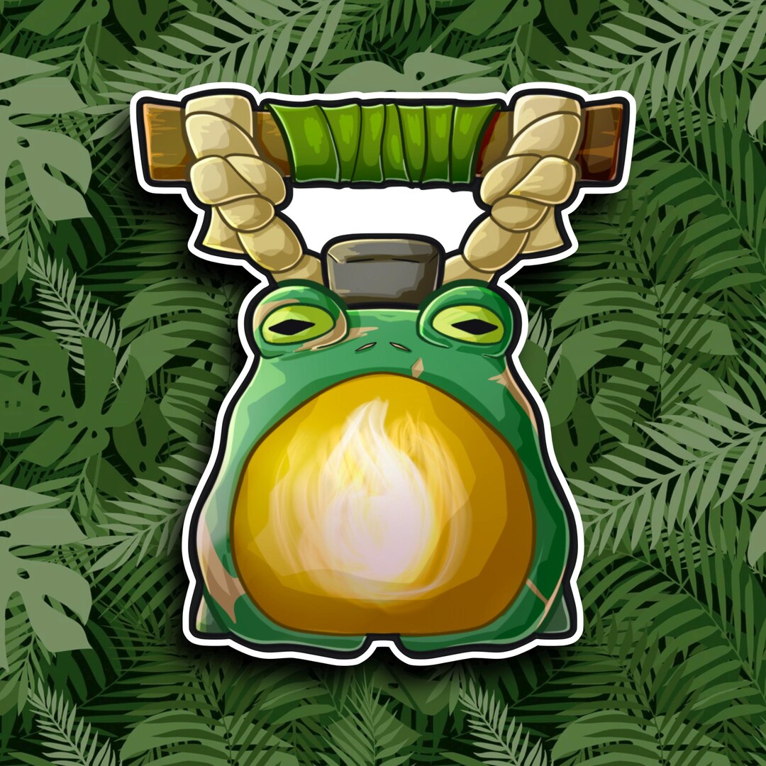 Frog Orb Sea of Thieves Vinyl Sticker - Etsy