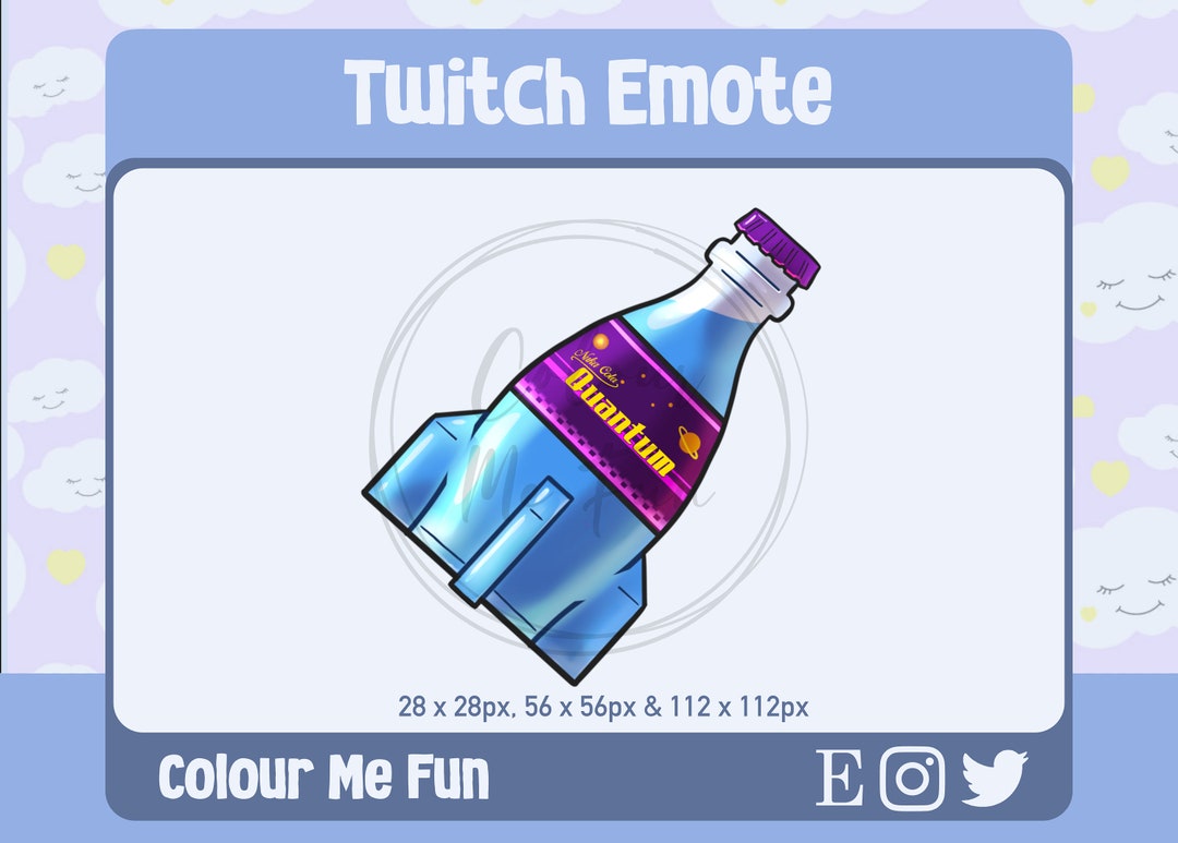 Quantum Cola Twitch Emote - Fallout Twitch Emotes - Discord Emotes ...