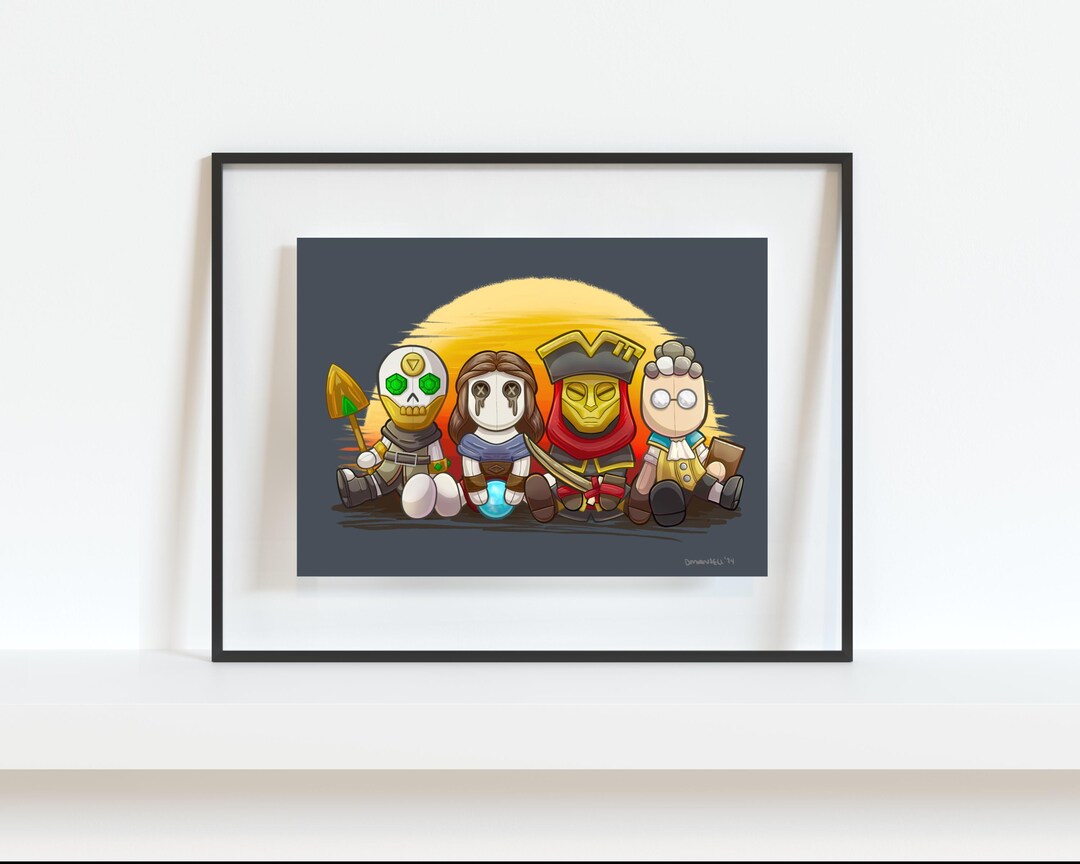 Sea of Thieves Shipmate Print - 5x7" Art Print - Etsy