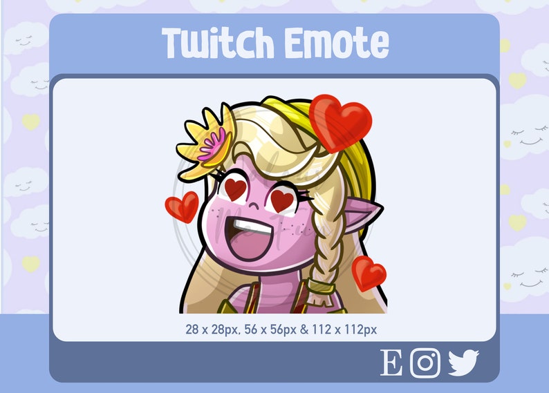 Palia Tish Twitch Emote Cute Twitch Emotes Discord Emotes - Etsy