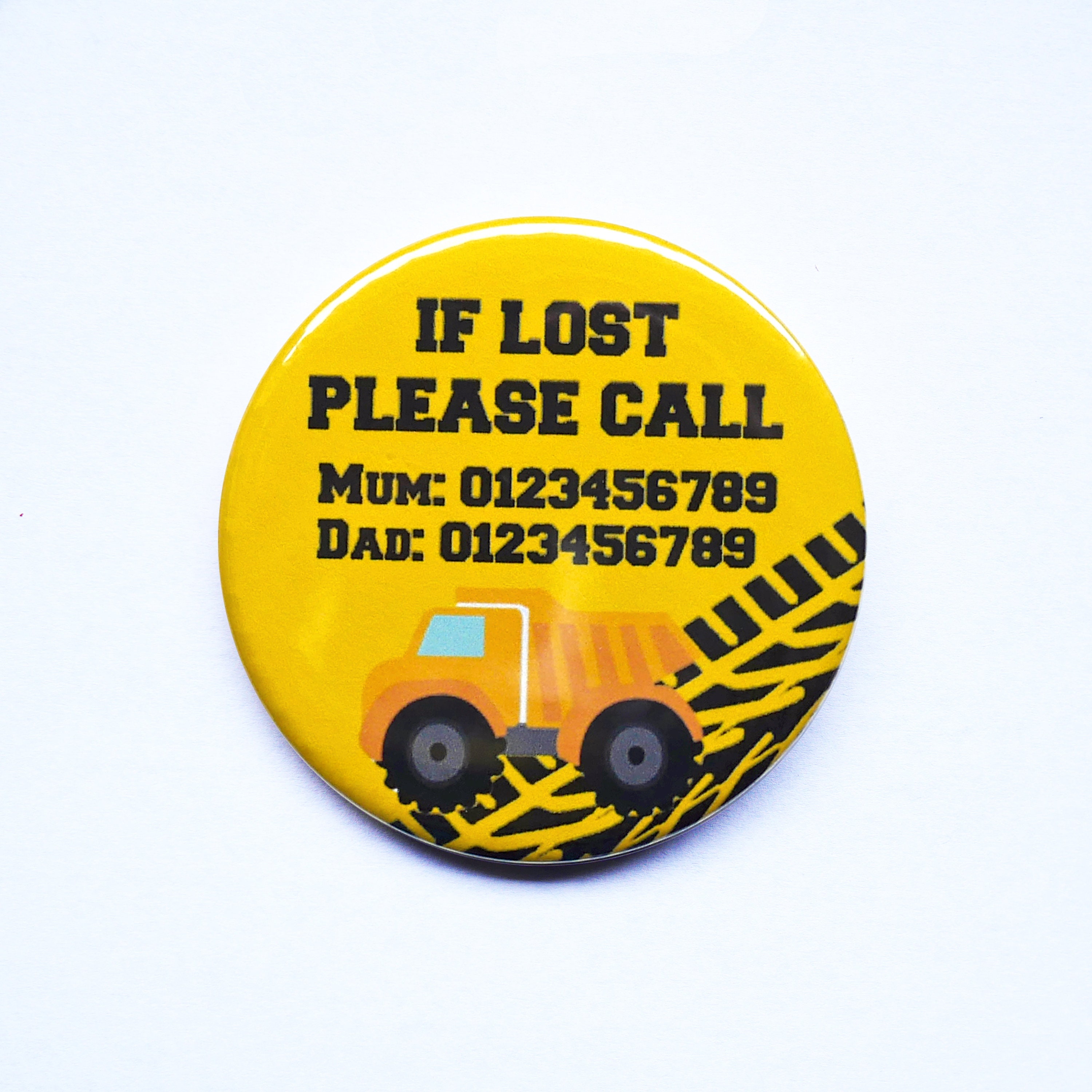 Lost Child Badge Child ID Missing Child | Etsy