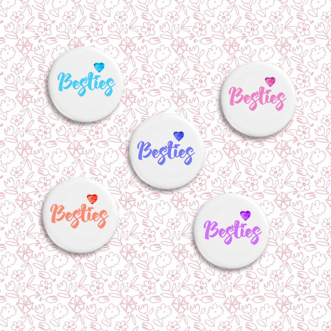 Besties Pin - Best Friend Gift - Besties Gift - Friend Gift Ideas ...