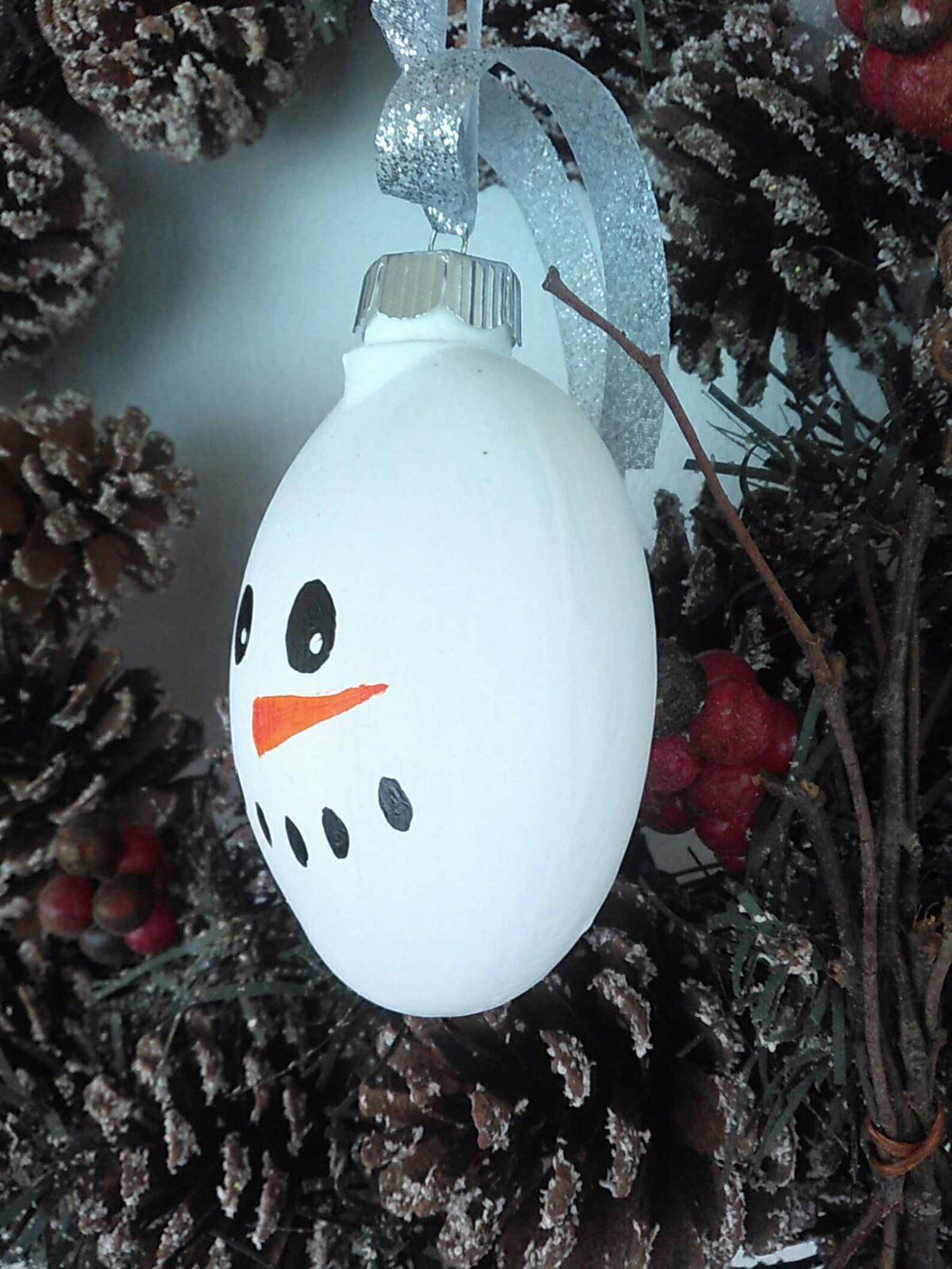 Snowman Ornament Christmas Ornament Christmas Decor Snowman - Etsy