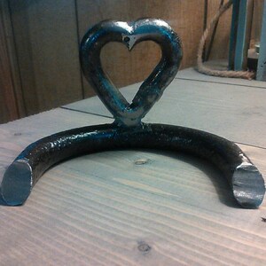 Steel Heart Paperweight Upcycled Office Supplies - Etsy