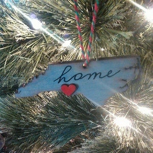 North Carolina State Ornament North Carolina Decor Christmas | Etsy