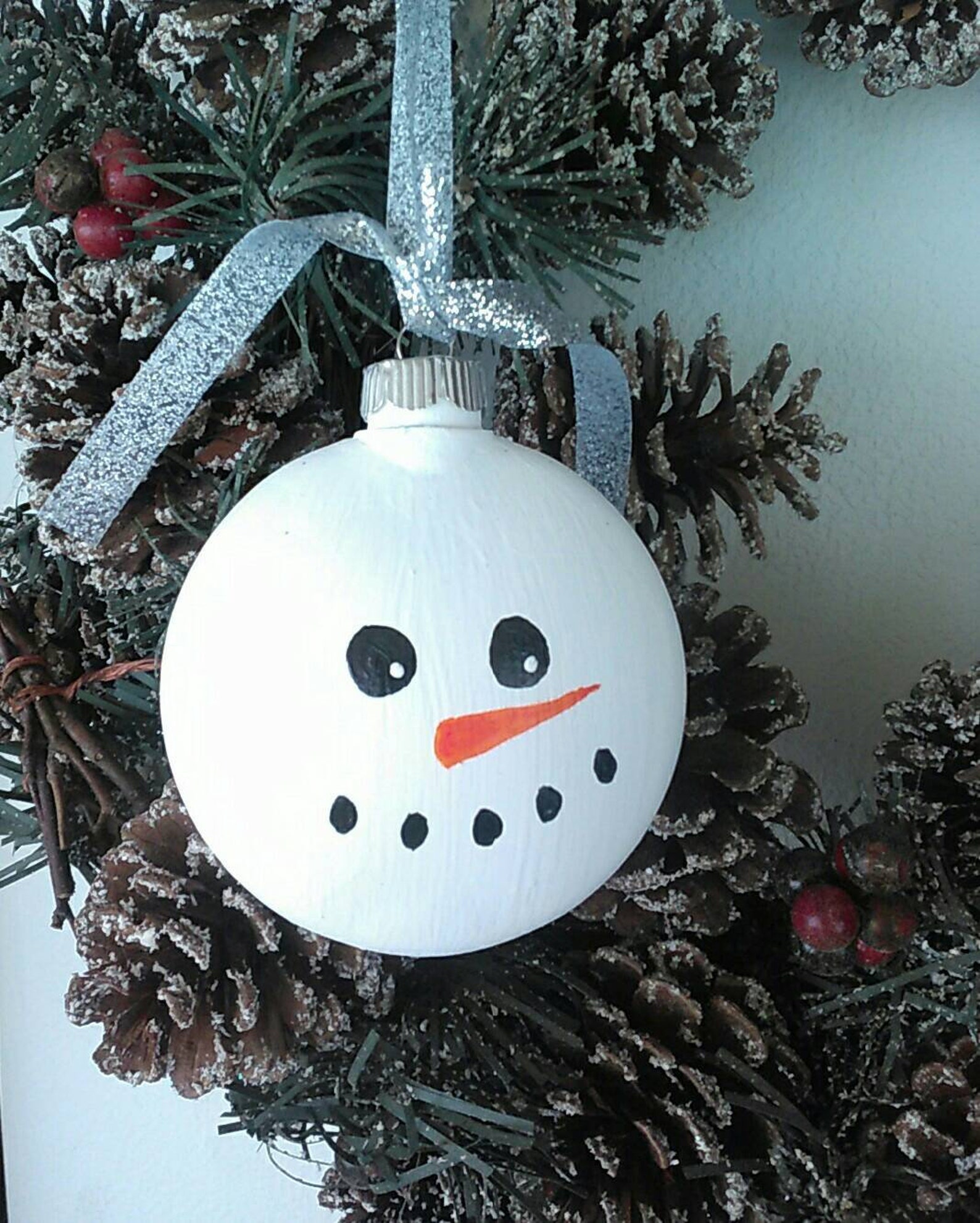 Snowman Ornament Christmas Ornament Christmas Decor Snowman - Etsy