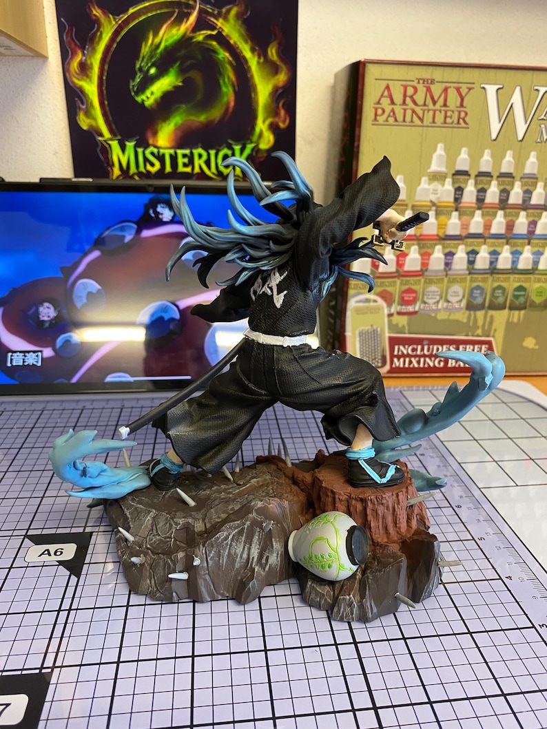 Demon Slayer - Tokito Muchiro Figure - 17 Cm - Etsy