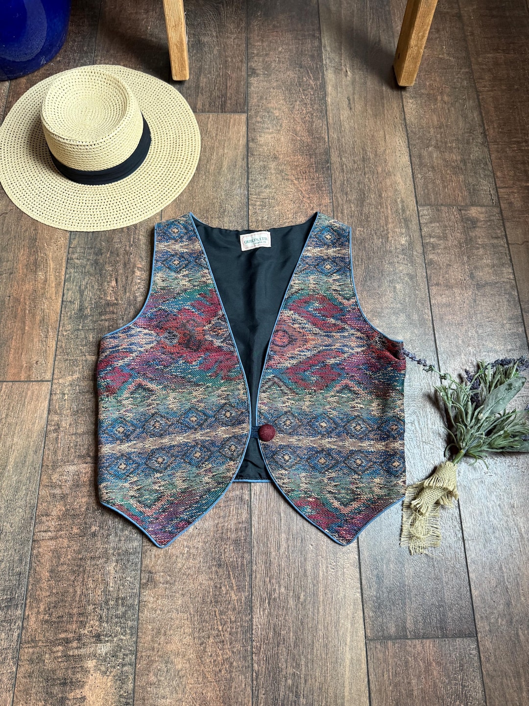 Vintage Southwest Aztec Vest,vintage Aztec Vest, Guatemala ,vintage ...