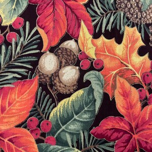 Vintage 90s Autumn Vest, Vintage Vest,vintage Fall Leaves Vest,90s ...