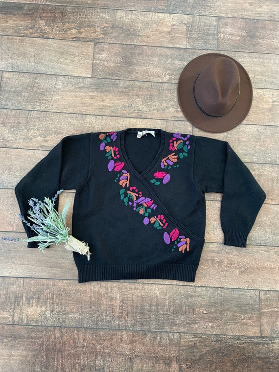 Vintage floral sweater - Gem