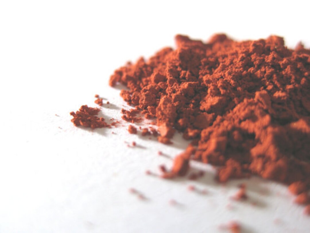 FLUSHED Mineral Blush Warm Red: Natural & Vegan Makeup Color; Sample ...