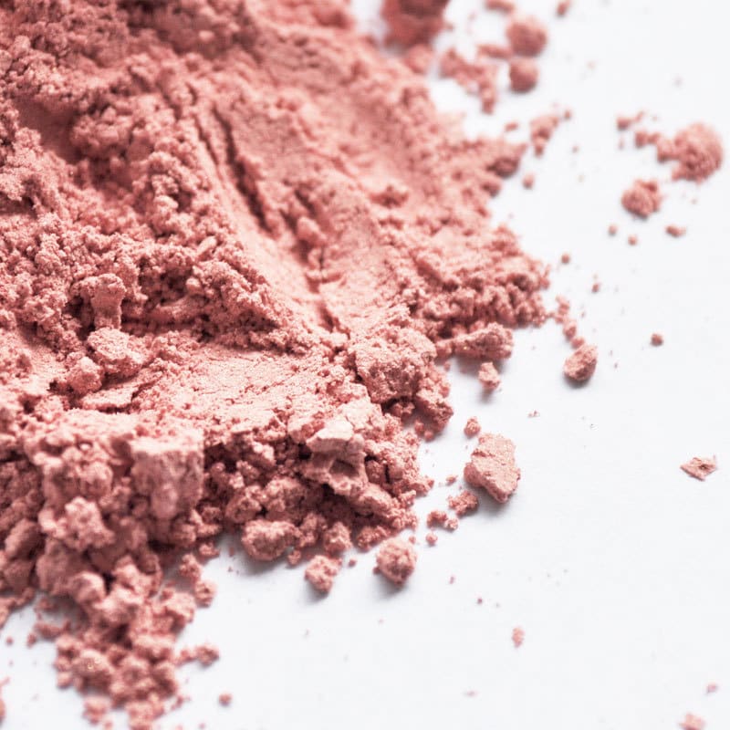 RUSHED Warm Pink Mineral Blush: Natural & Vegan Makeup Color - Etsy