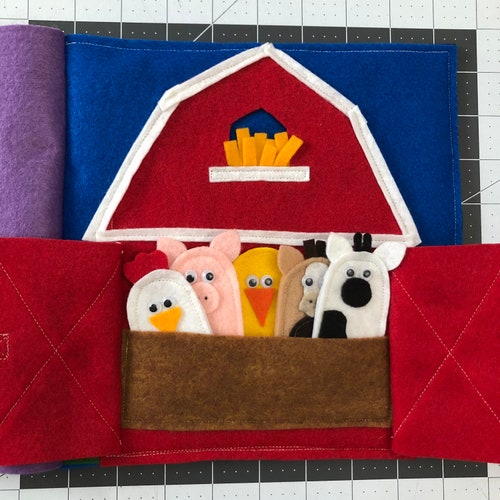Felt Sensory Quiet Busy Book Build Your Own for Baby or | Etsy
