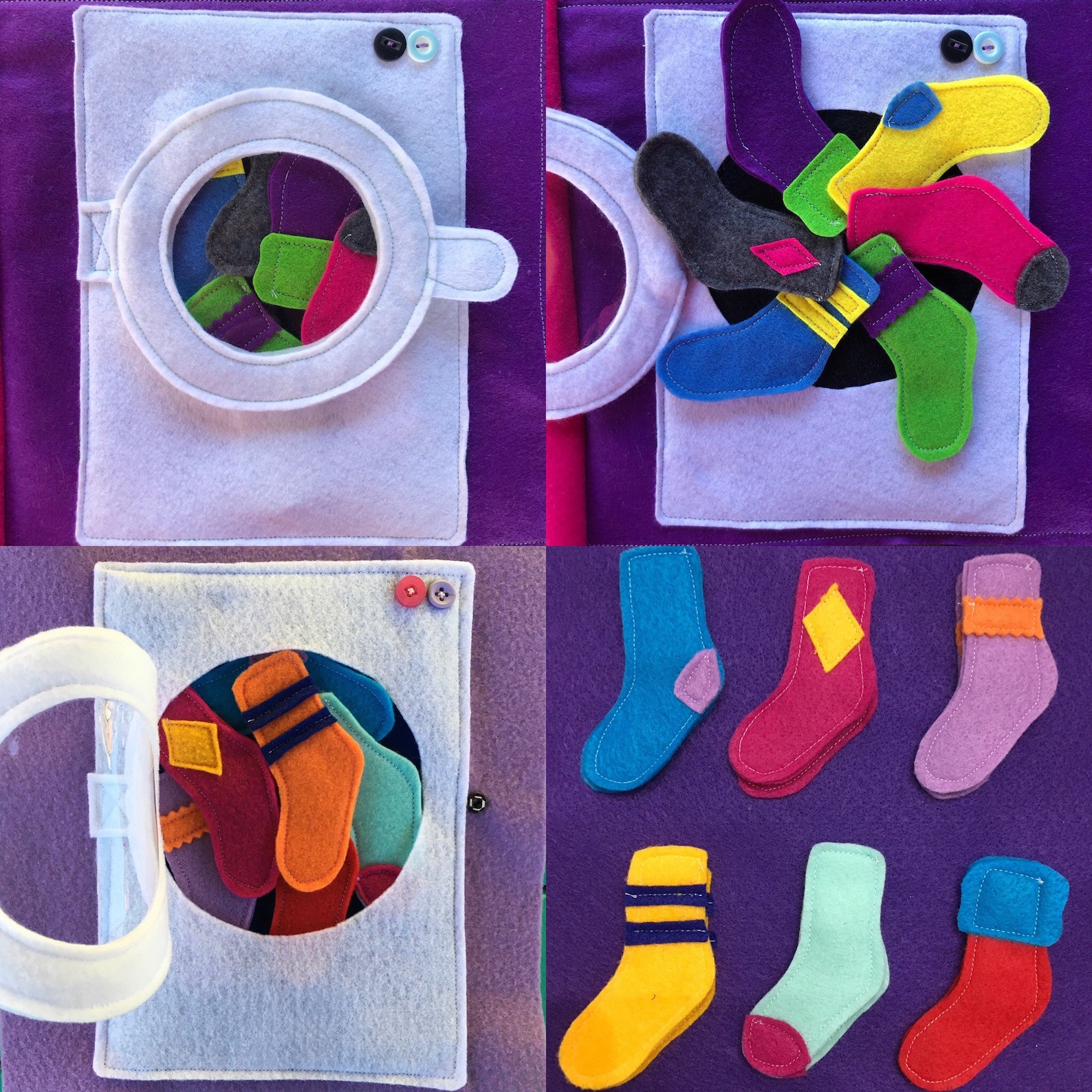 Felt Sensory Quiet Busy Book Build Your Own for Kids or - Etsy