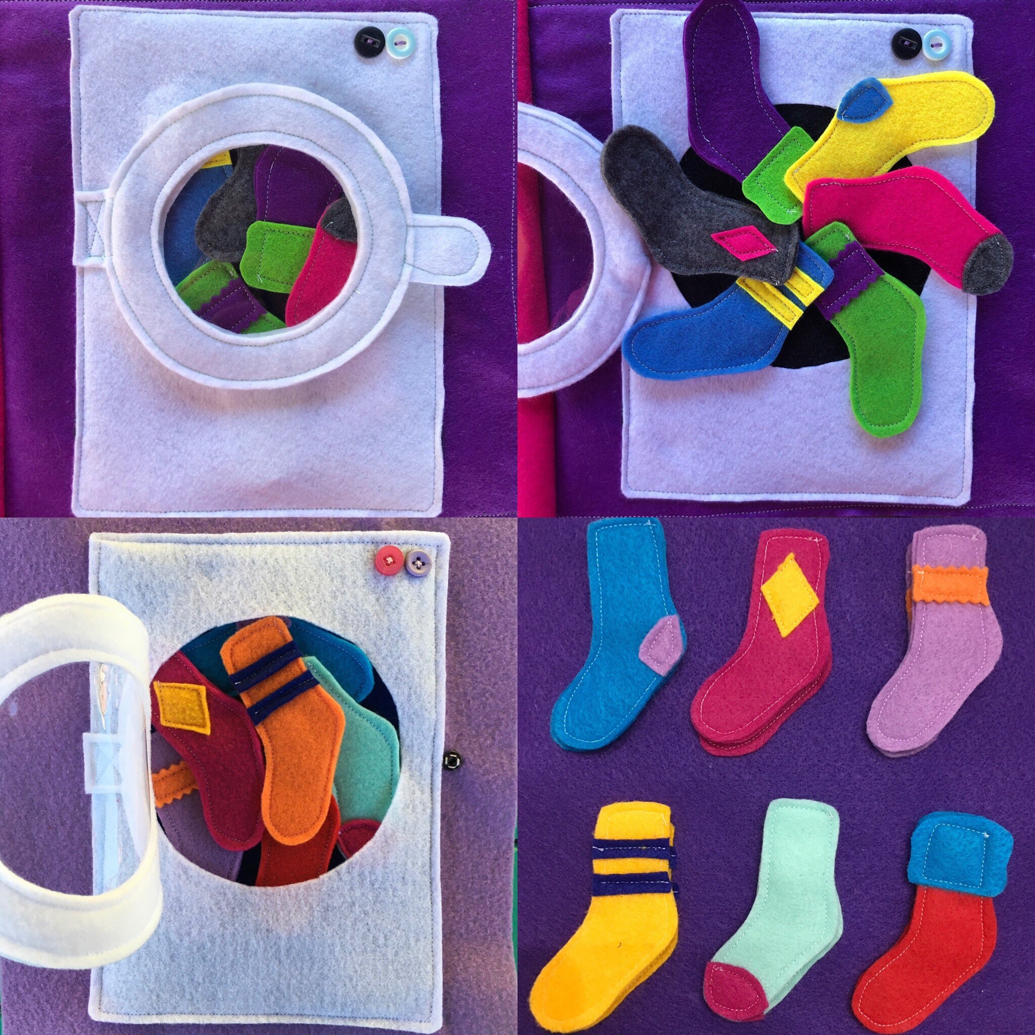 Felt Sensory Quiet Busy Book Build Your Own for Kids or - Etsy