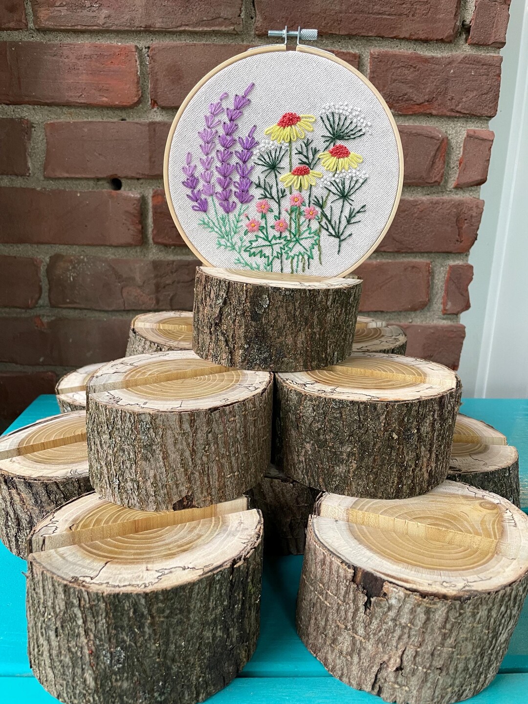 Mulberry Slice Embroidery Hoop Stand, Hoop Prop - Etsy