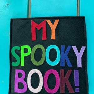 My Spooky Quiet Book, Halloween, Fall, 2 Page Felt Sensory Quiet Busy ...