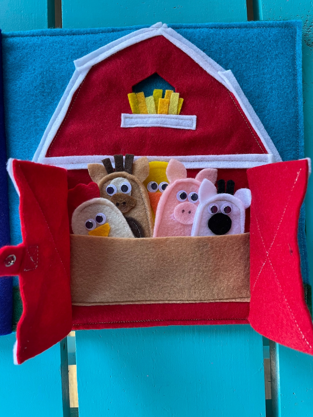 Felt Sensory Quiet Busy Book, Build Your Own! - Etsy