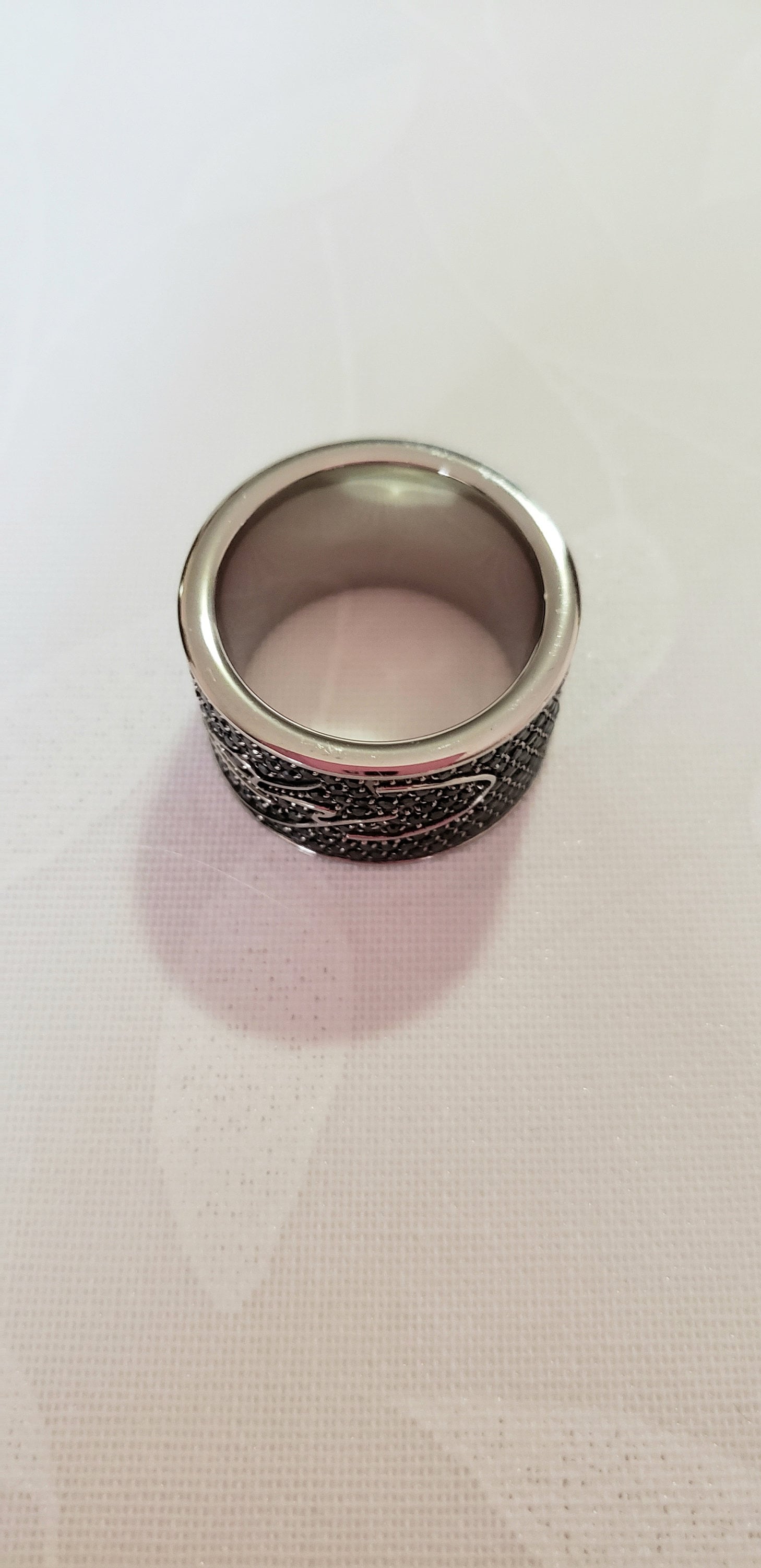 Vintage Ed Hardy Ring. Ed Hardy Band Ring.stainless Steel - Etsy