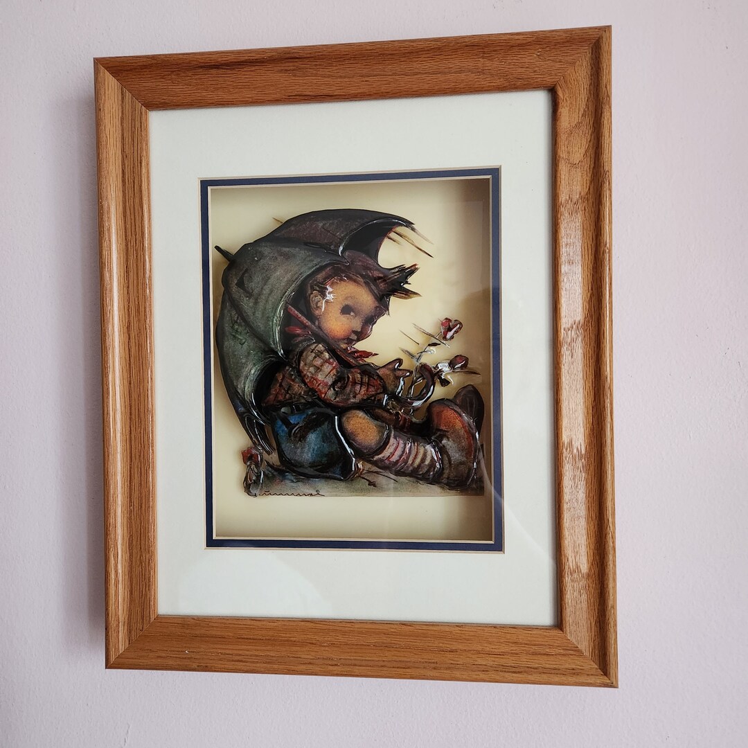 Original Thomas Emery 3D ART. Child Framed Wall ART. Thomas Emery ...